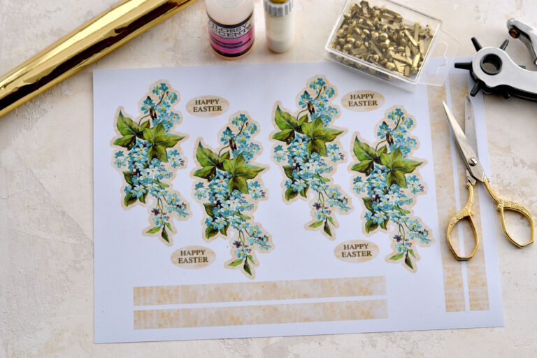 Printable Easter Napkin Rings! - The Graphics Fairy