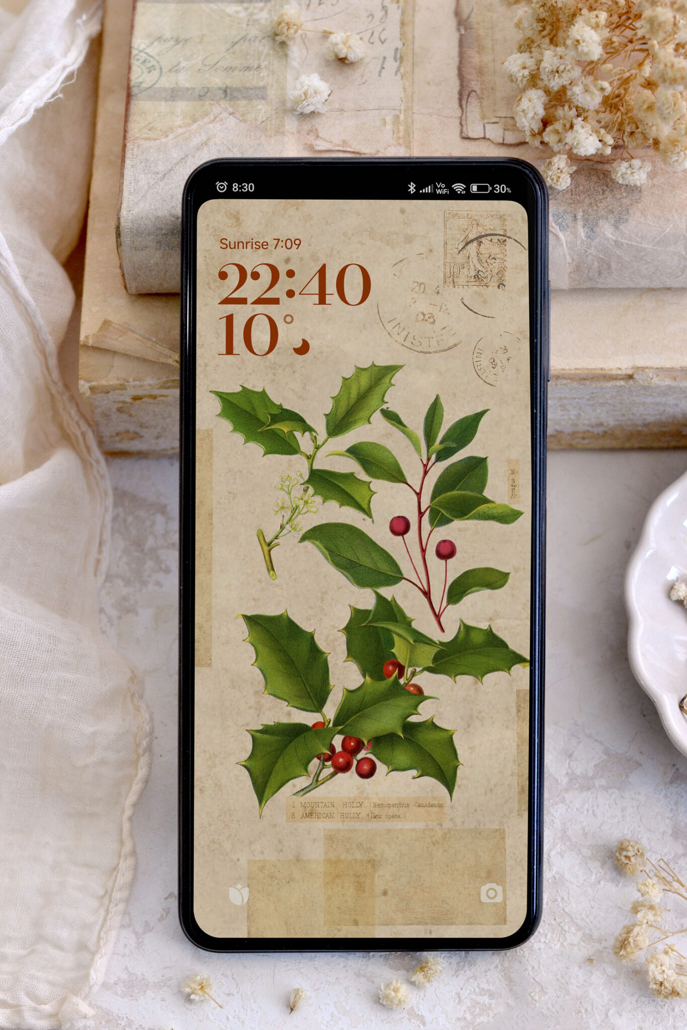 45 Free Christmas Wallpapers for iPhones! - The Graphics Fairy
